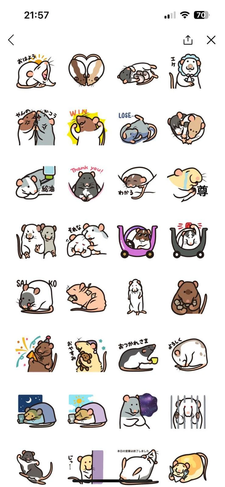 Rat stickers | Scrolller