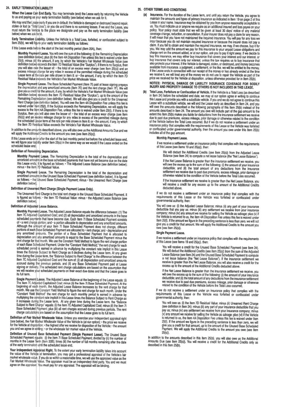 Help Understanding Lease Agreement/ Gap | Scrolller