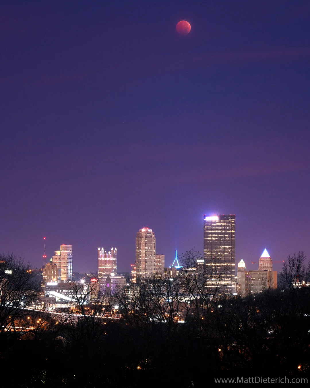 Early morning wake up to see the eclipse was worth it in Pittsburgh | Scrolller