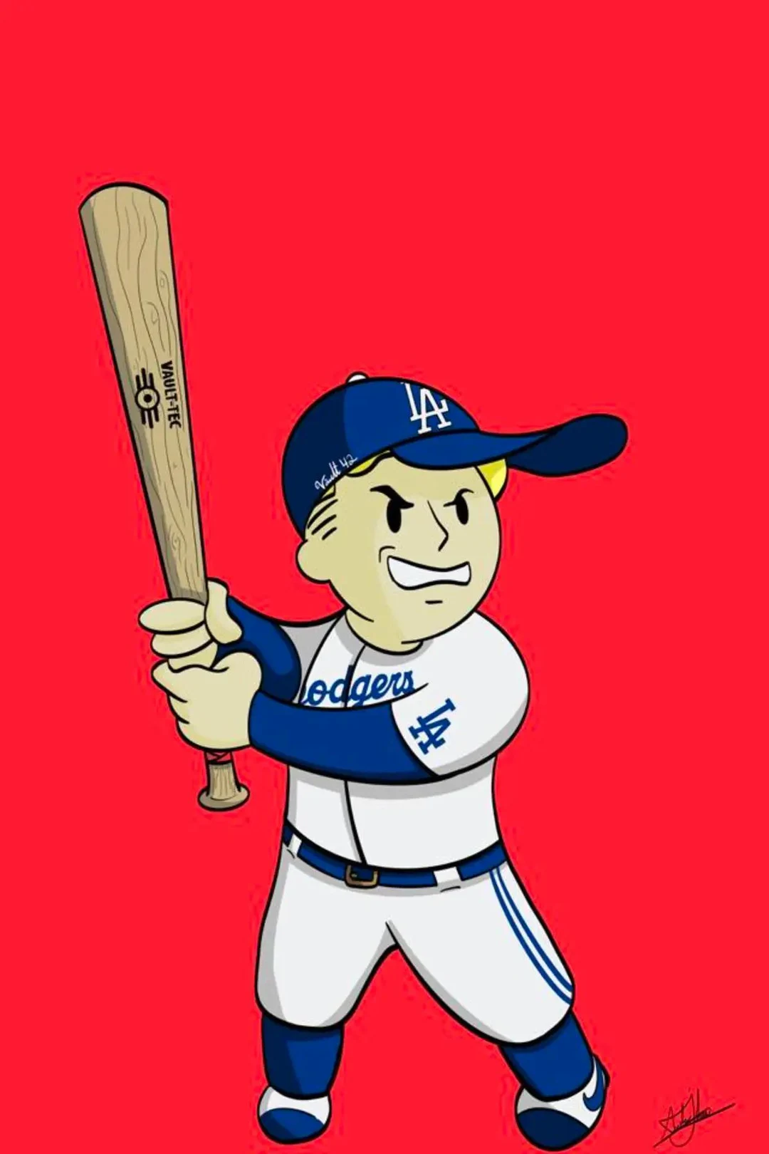 For any other Fallout/Dodgers fans | Scrolller