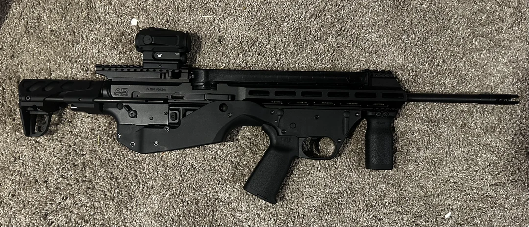 An example of an ar15 bullpup gone wrong (as expected) | Scrolller