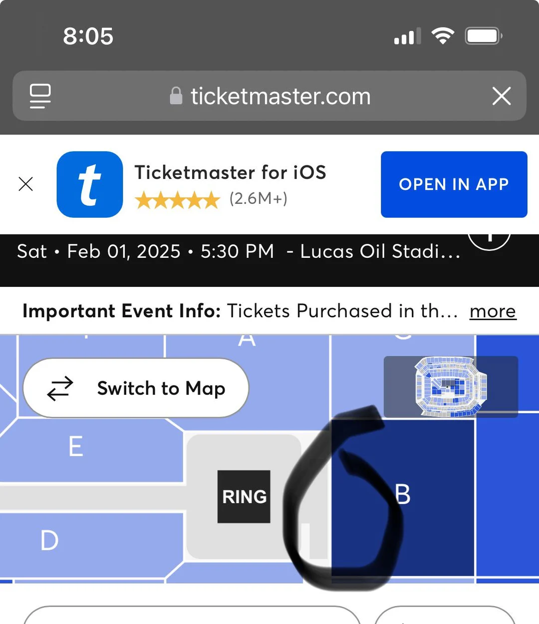 Royal rumble ticket question | Scrolller