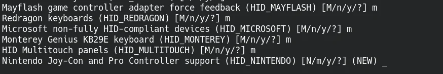 TIL the Kernel (newest 5.16.2) has added support for Nintendo Joy-cons and Pro Controllers (HID ...