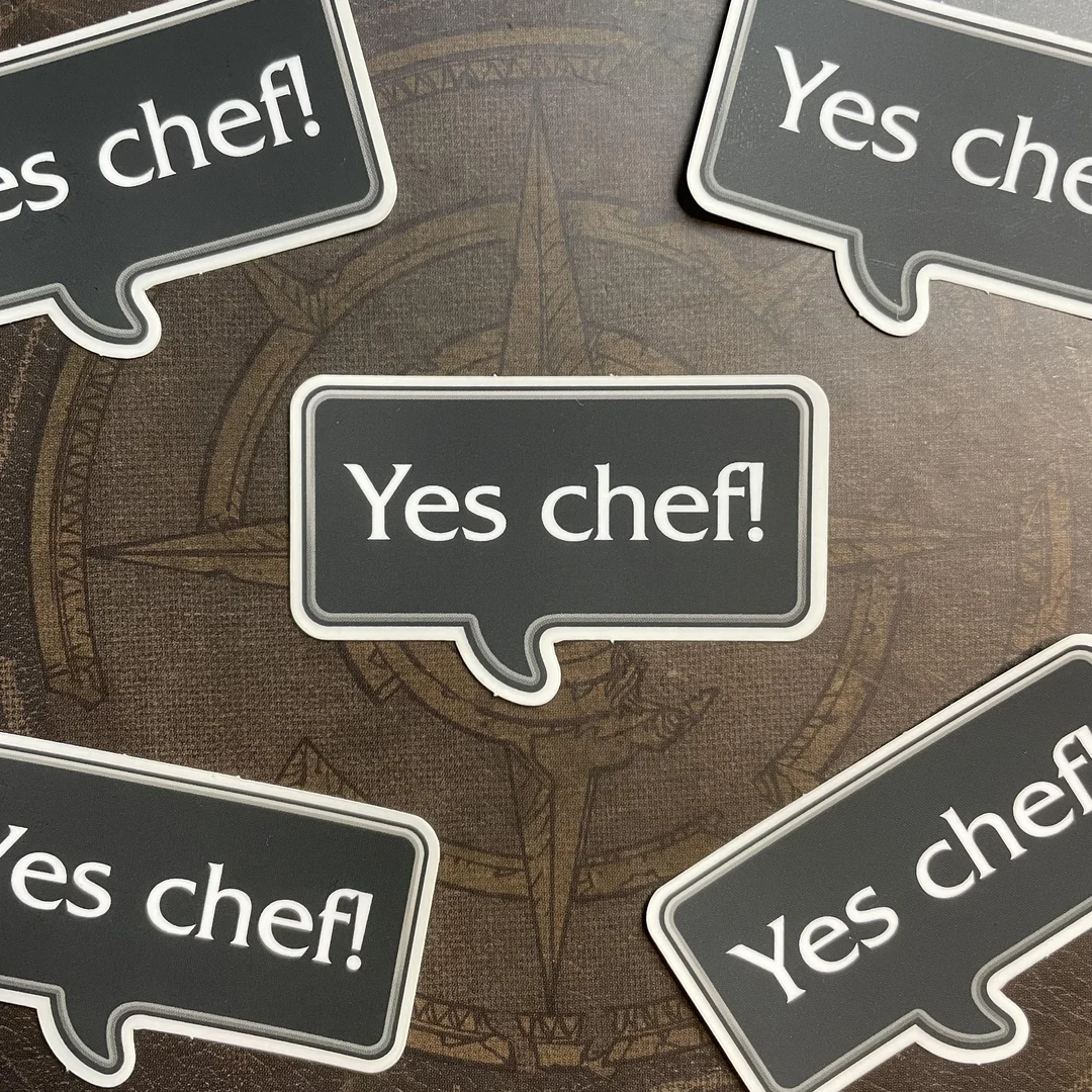 I made some community feast stickers! 🥣Yes chef! | Scrolller