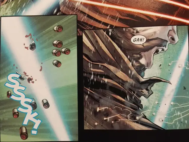 Does anyone else feel iffy abt the concept of bullets vs Lightsabers? | Scrolller