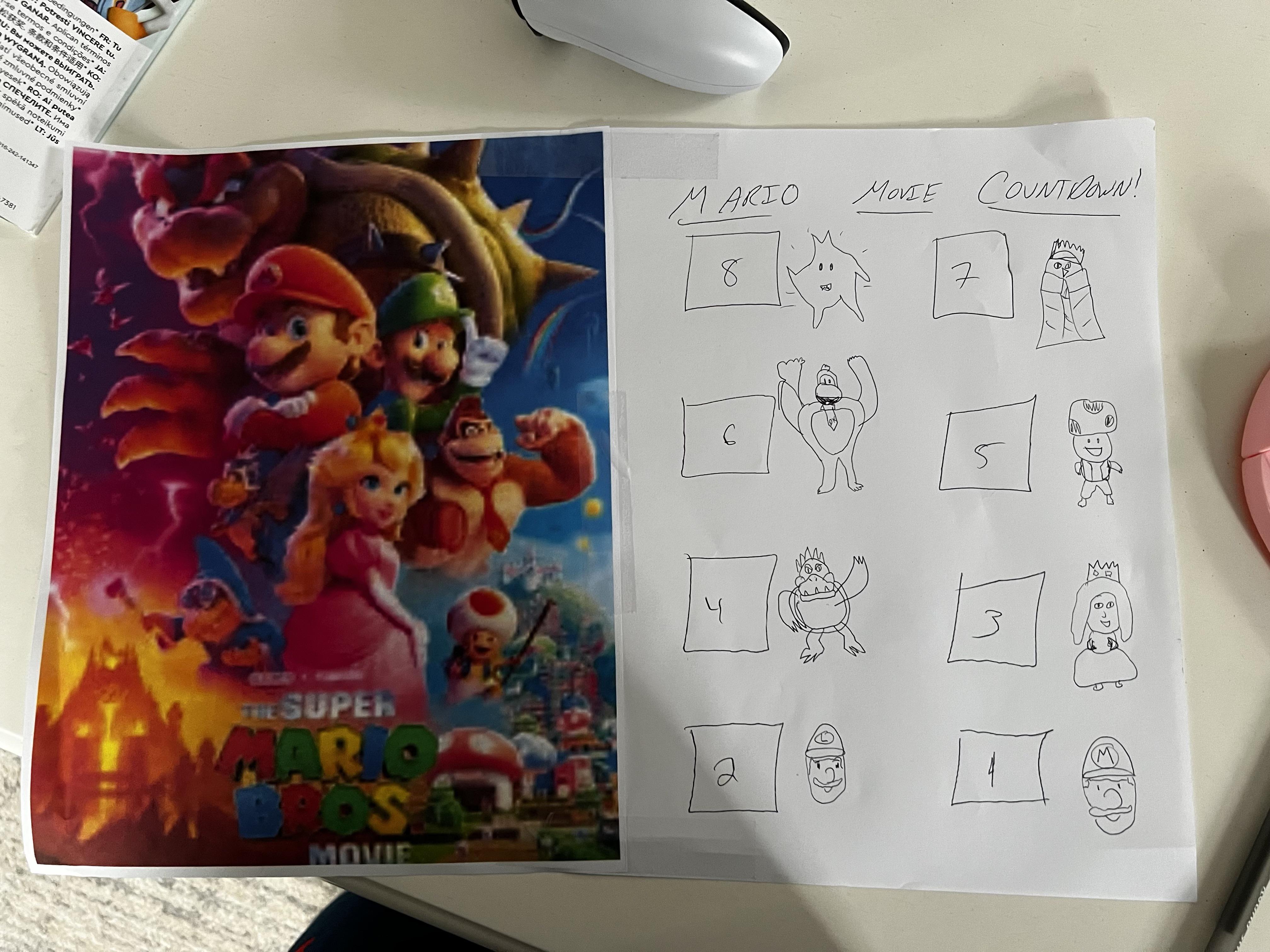 My 2yo has been talking about the Mario movie (her first in theaters) for six months. Today we ...