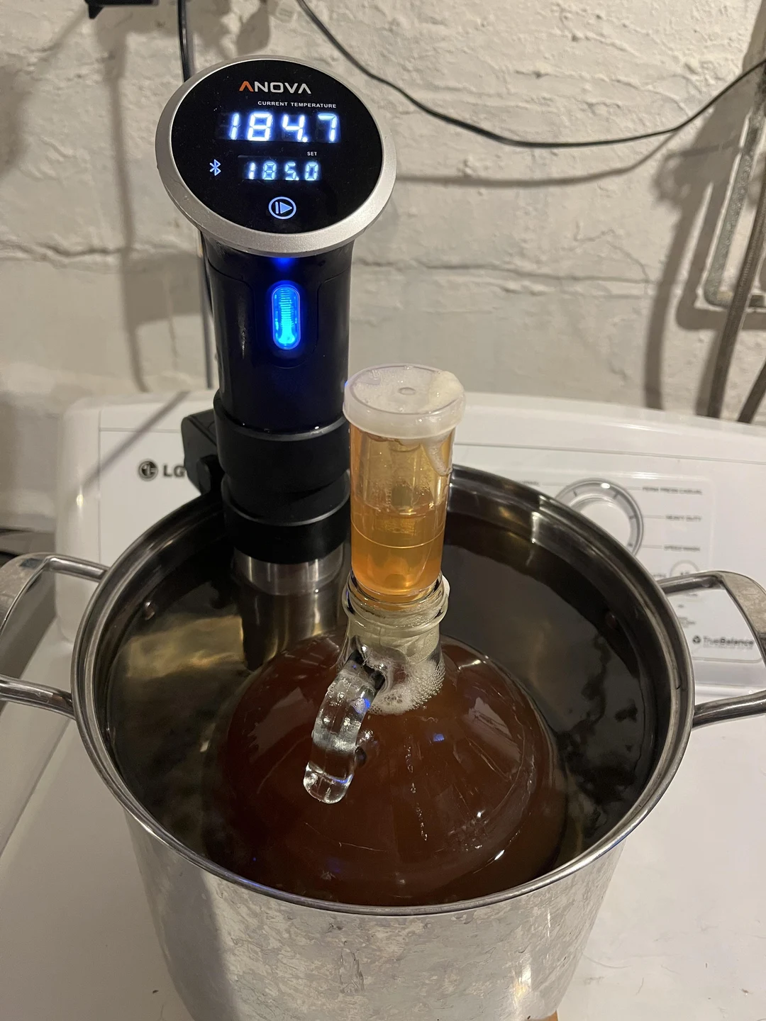 Trying my hand at NA homebrew for my Mormon friend with the magic of sous vide | Scrolller