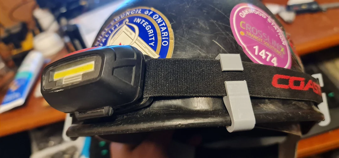 Helmet clips for headlight | Scrolller