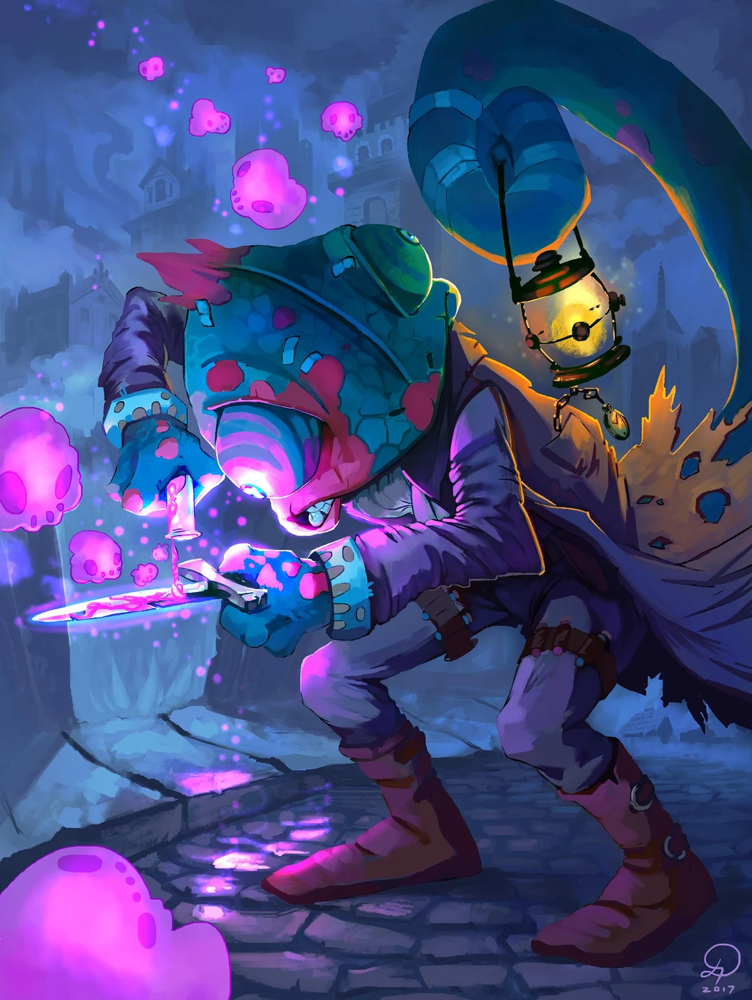 Chameleon Assassin by Jobydraws | Scrolller