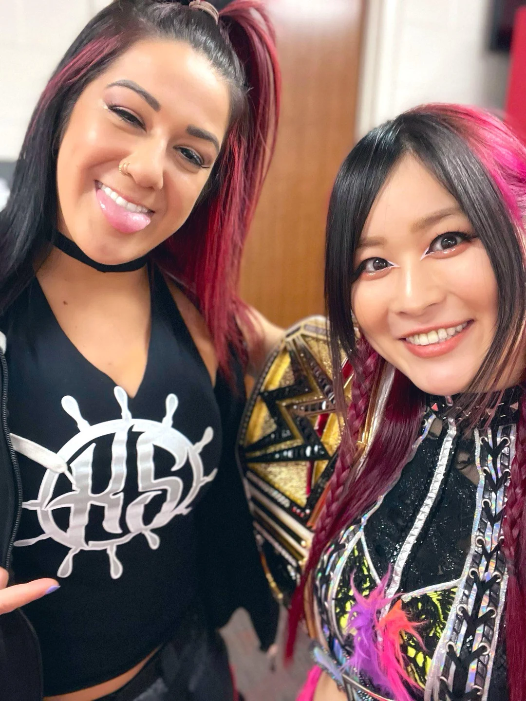 Bayley and Iyo Sky | Scrolller