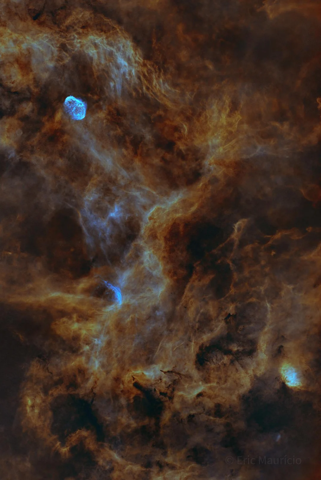 I Photographed the Region Around the Crescent Nebula and Removed the Stars | Scrolller