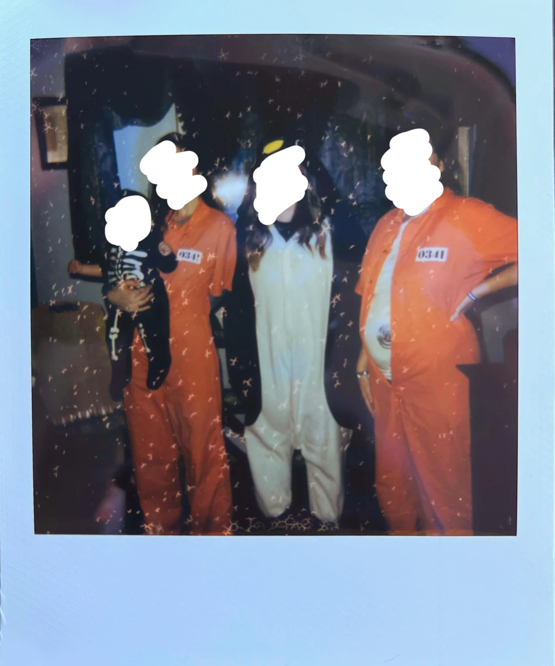 Visual “snow” effect on these. What causes it? | Scrolller