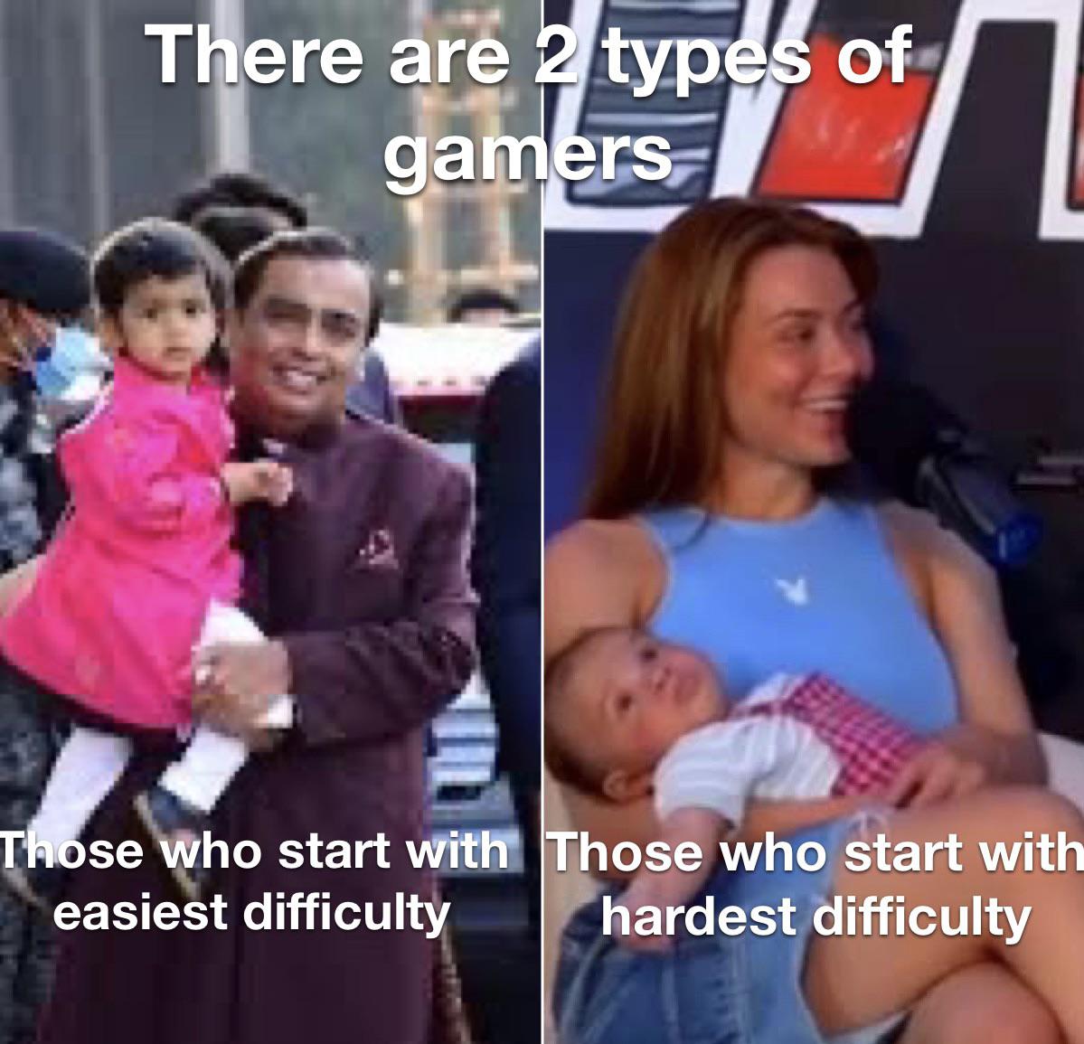 Bro started with easiest + cheat codes | Scrolller