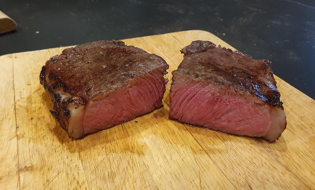 First steak on the hibachi | Scrolller