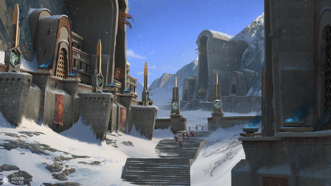 Snow Temple by artist Ricky Ho (Moon Pillar Studio) | Scrolller