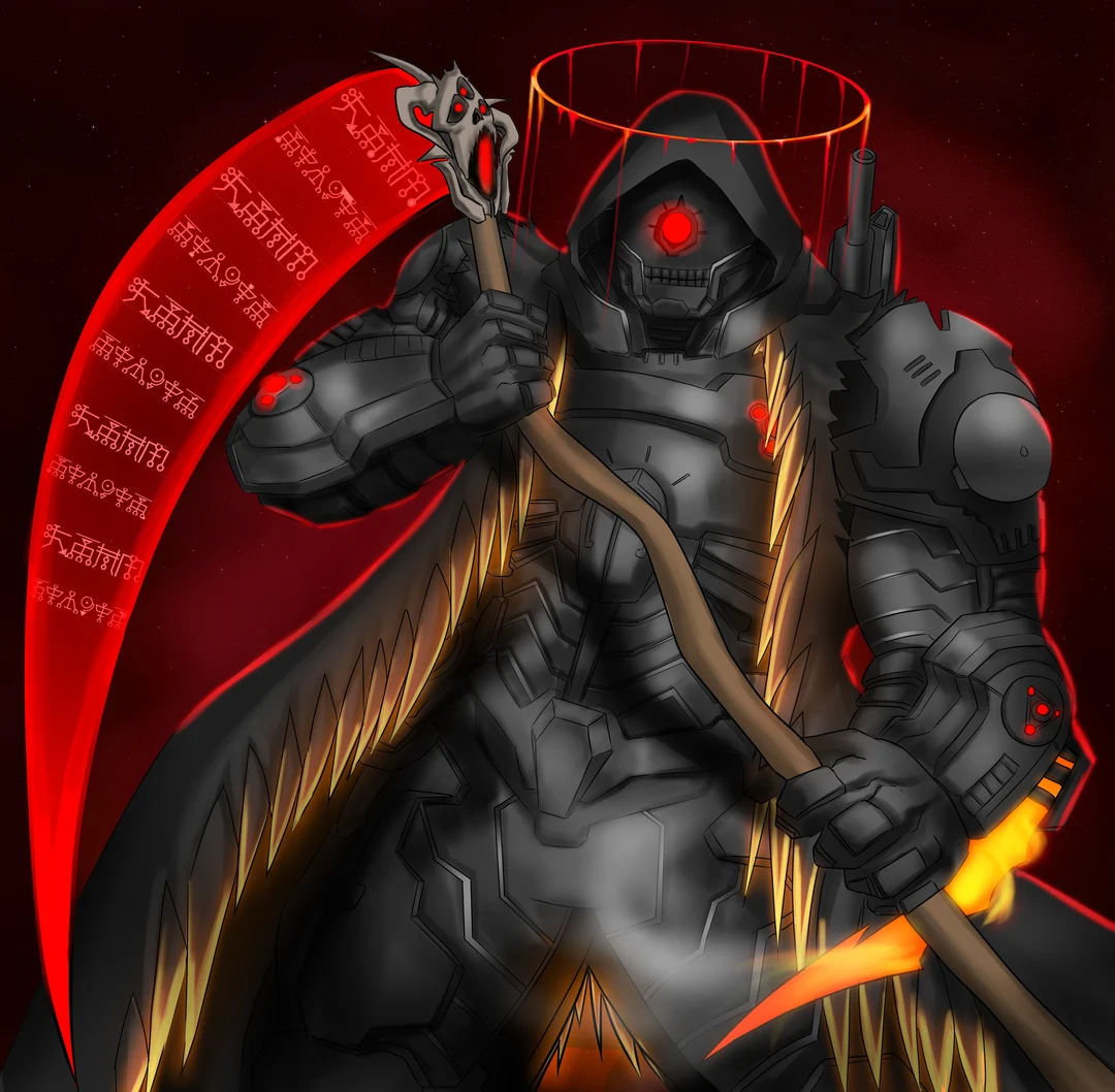 Doom Slayer skin as both the Grim Reaper and Angel of Death! Art by RuV_2nd | Scrolller