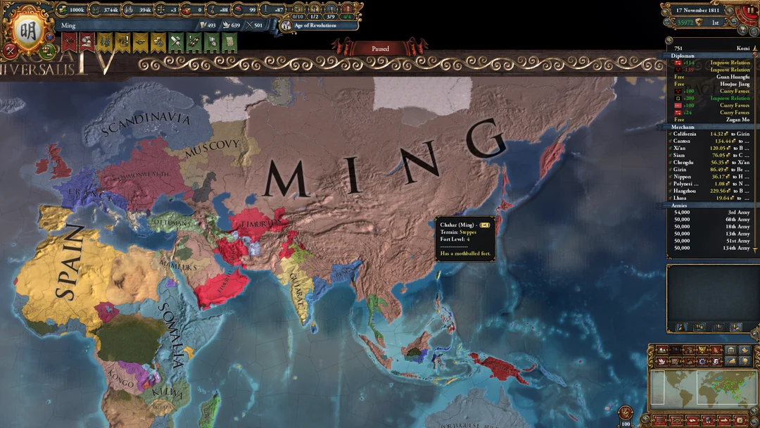 My pacifist Ming Game | Scrolller