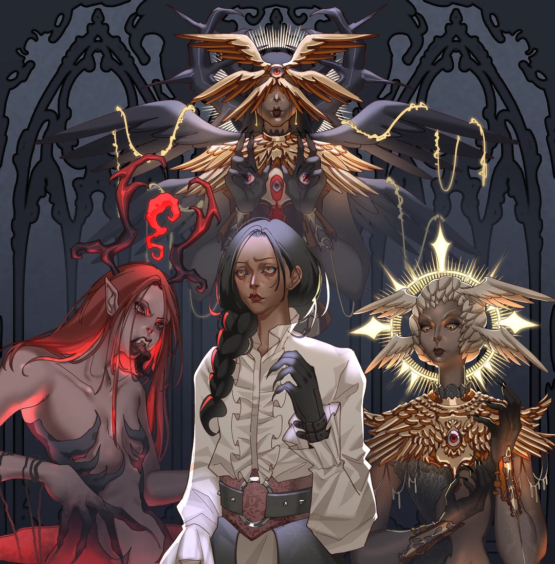 [OC] Elleanora and The Divine Beings | Scrolller