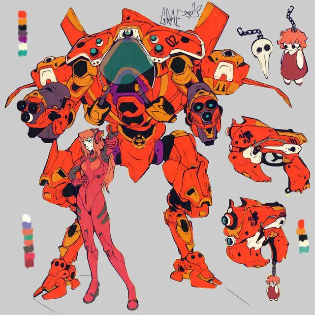 Old DVA Asuka concept | Scrolller