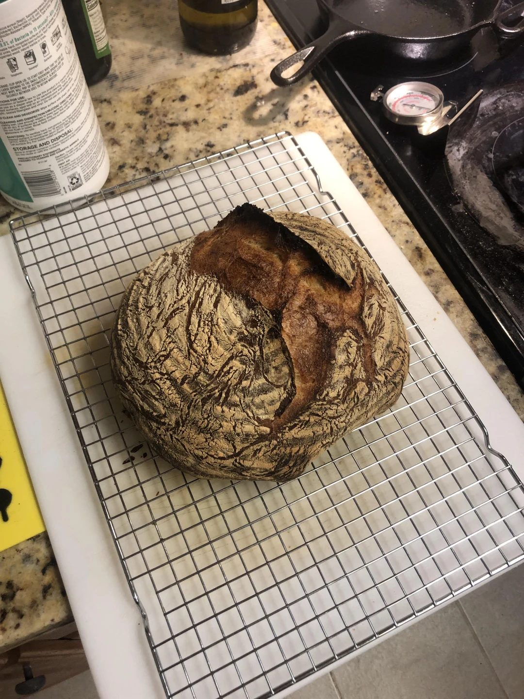 First bread attempt: overbaked? | Scrolller