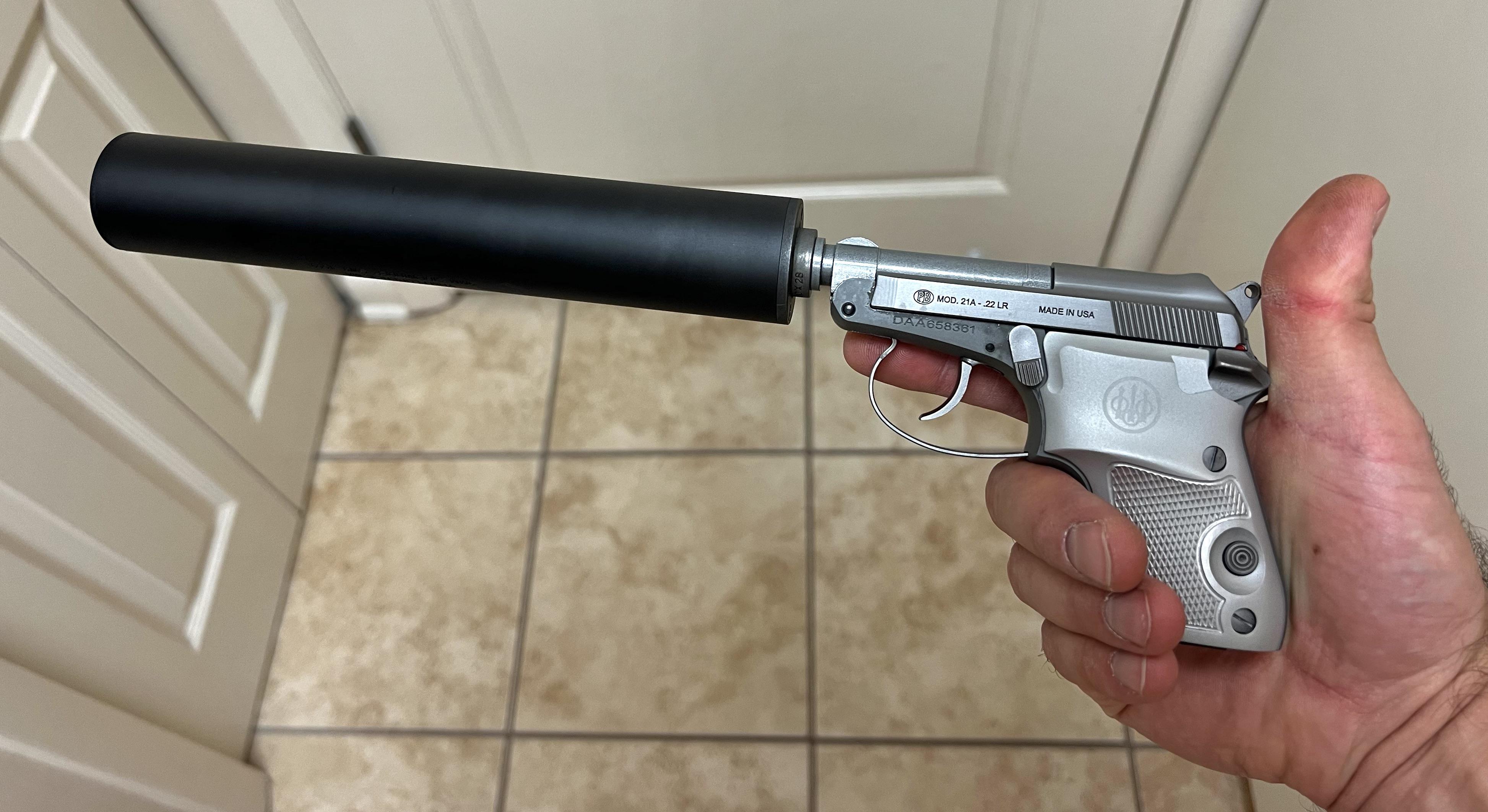 Beretta 21A Bobcat ‘Ghostbuster’ - For the tiny pews | Scrolller