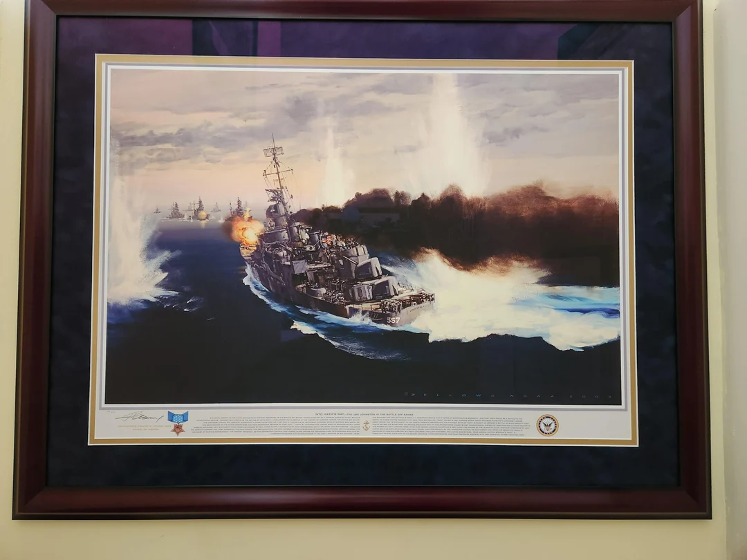 Into Harm's Way. USS Johnston (DE-557) at the Battle Off Samar | Scrolller