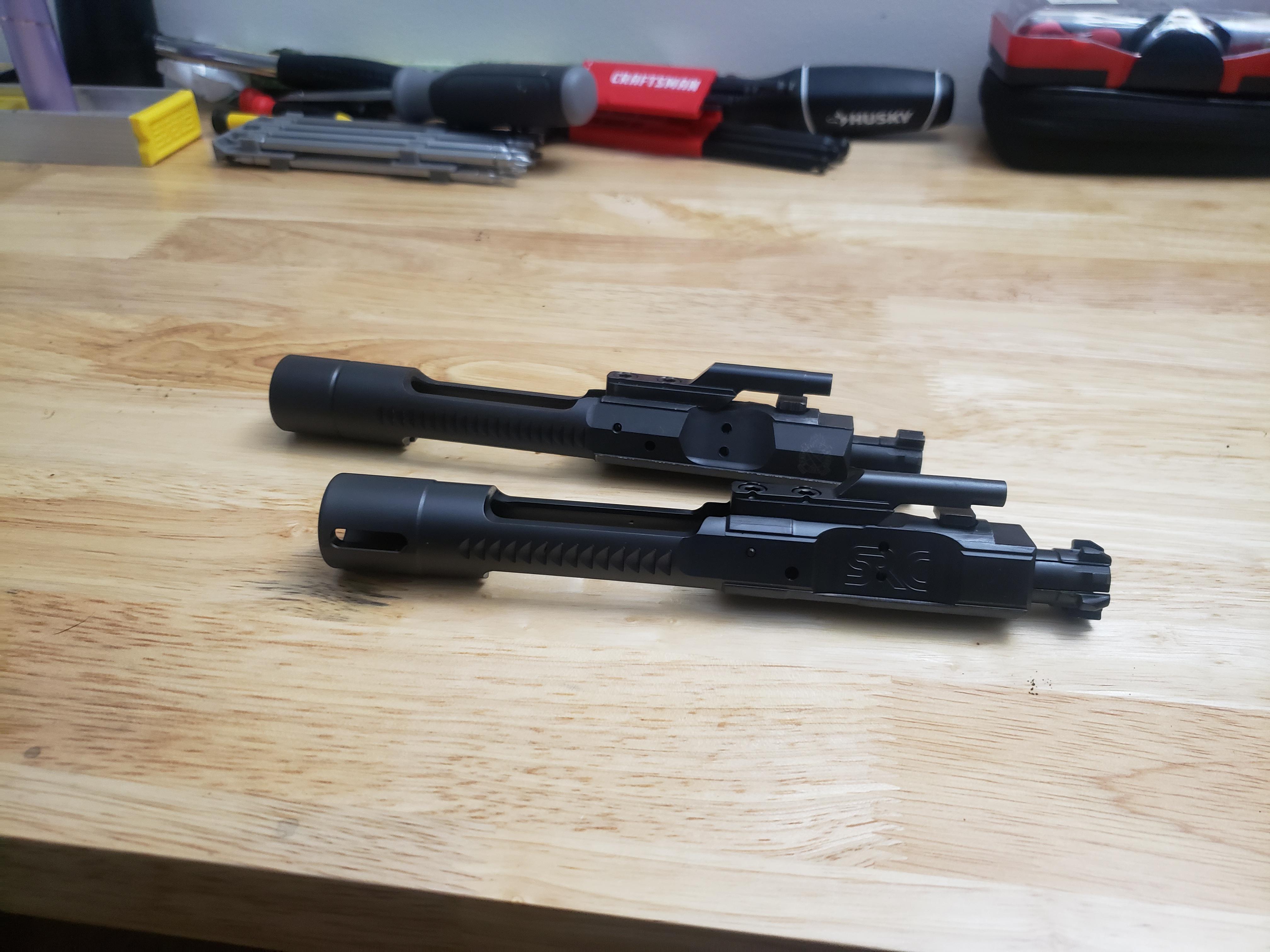 Finally got a new BCG for my new ar build | Scrolller