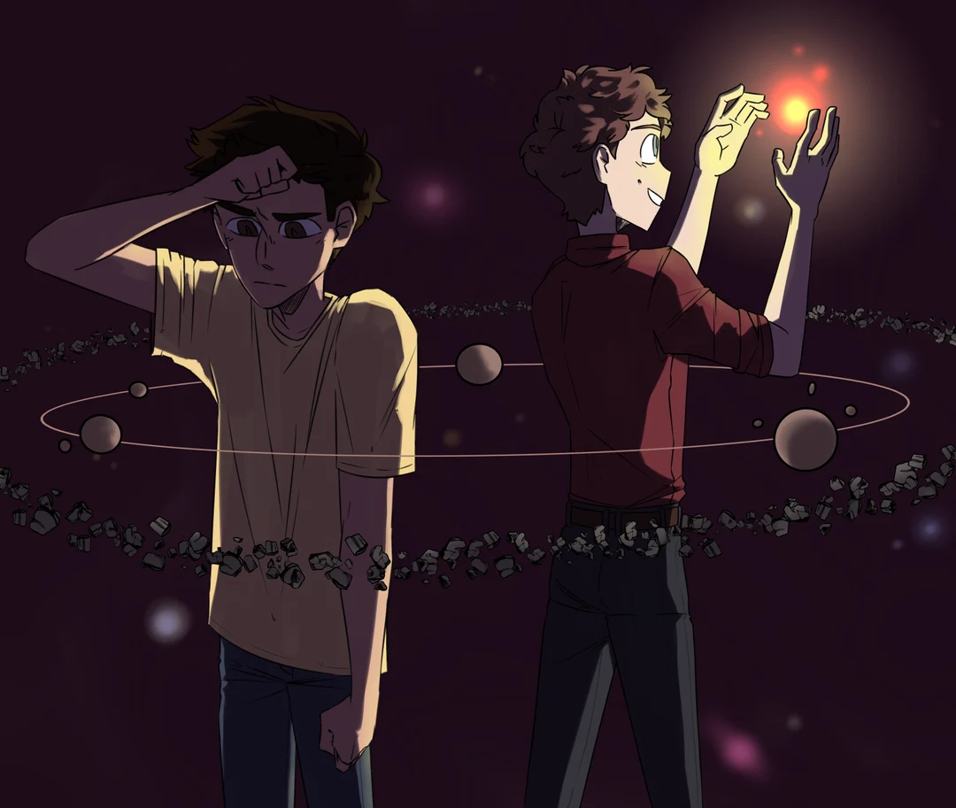 That orbit that’s around you, me (WaterFlat), digital, 2023 | Scrolller