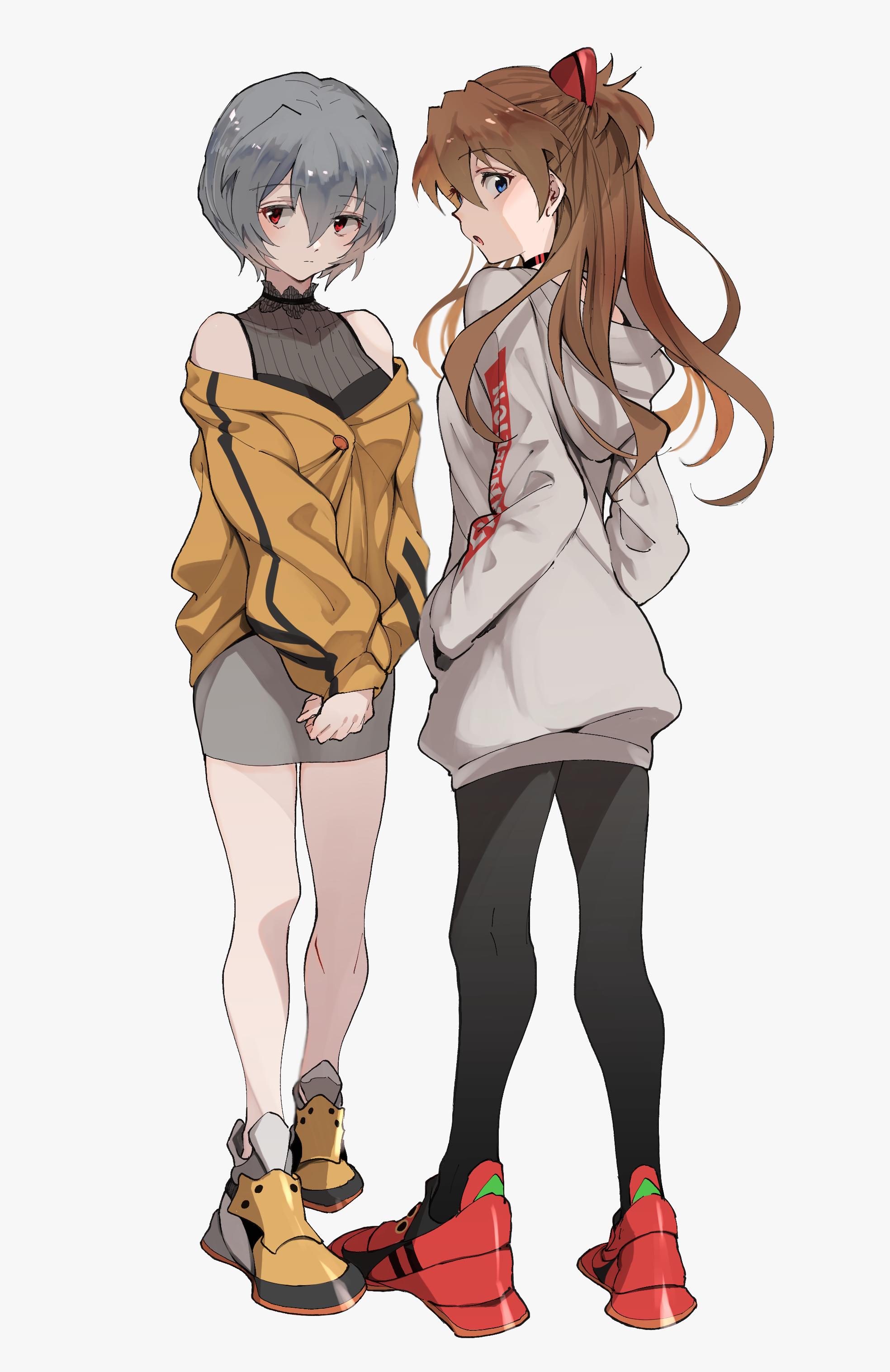 Rei and Asuka out together (Hana) | Scrolller