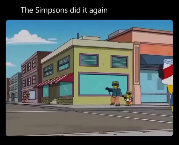 Simpsons done it again 😐 | Scrolller