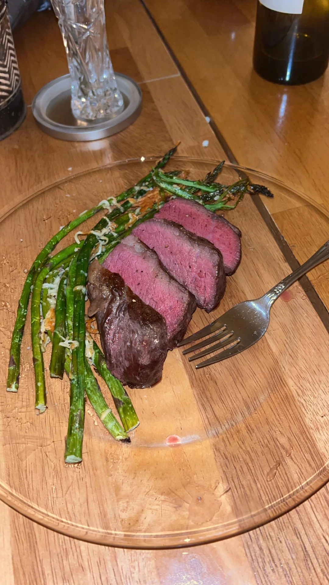 Reverse seared little tiny steak. It tasted great! | Scrolller