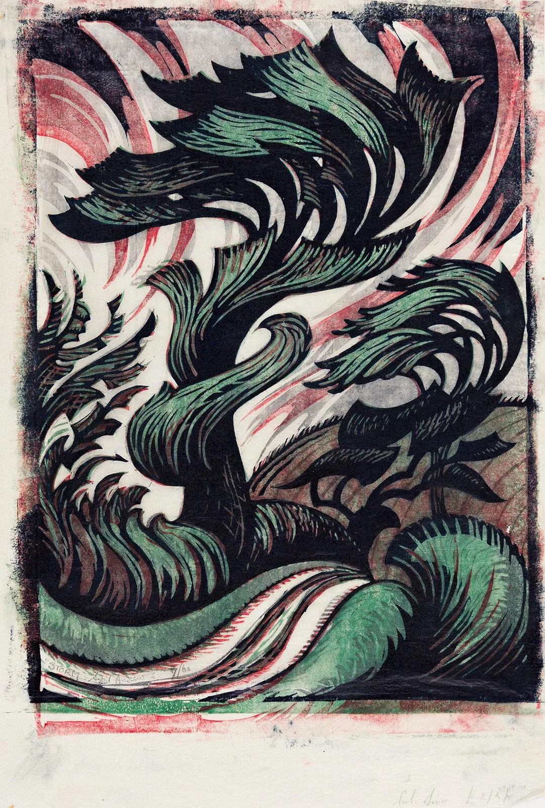 Storm by Sybil Andrews | Scrolller