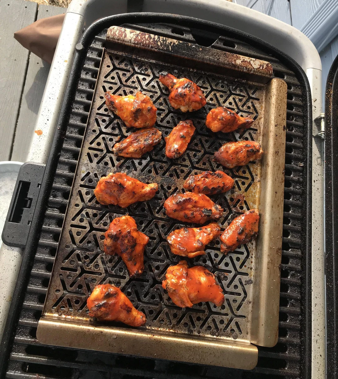 Costco wings with Reds buffalo sauce. | Scrolller
