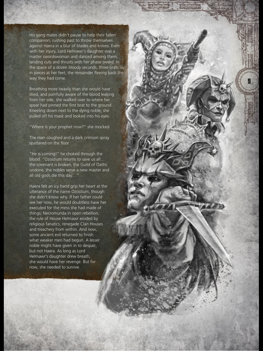 Anyone else see this new Necromunda art for brat Gangs in recent lore/rule book | Scrolller