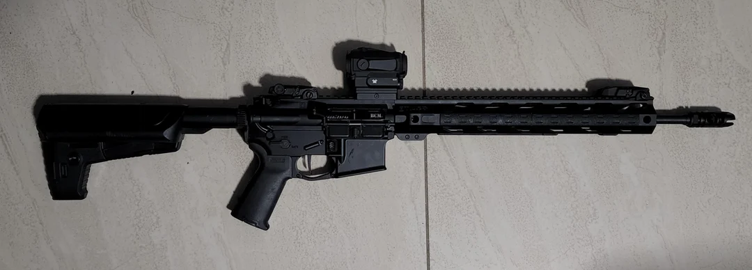 Just wanted to build my own. First rifle, first build. | Scrolller
