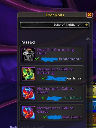 New loot rules are working! | Scrolller