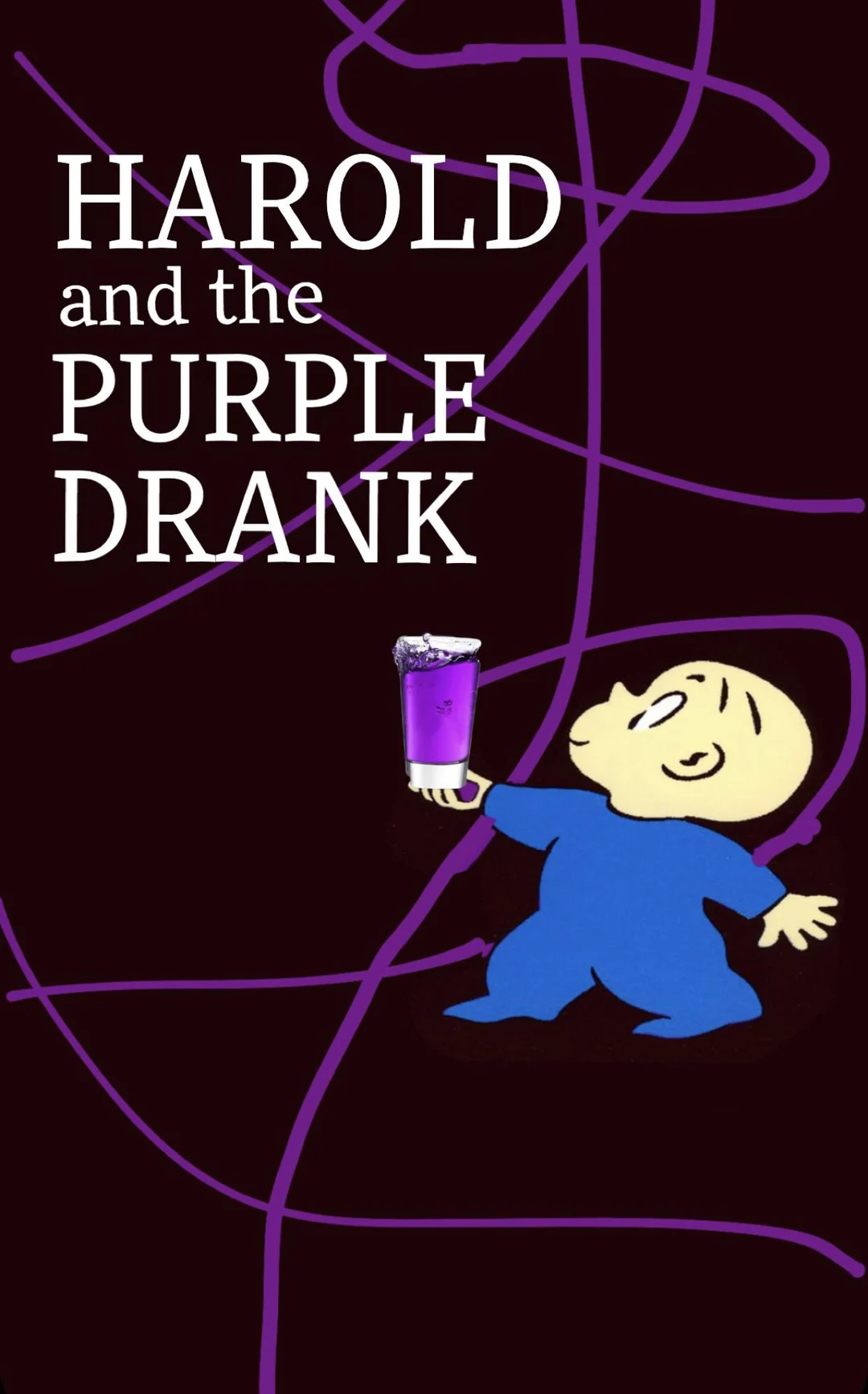 (OC) Idk what possessed me to make this… Harold and the Purple Drank | Scrolller