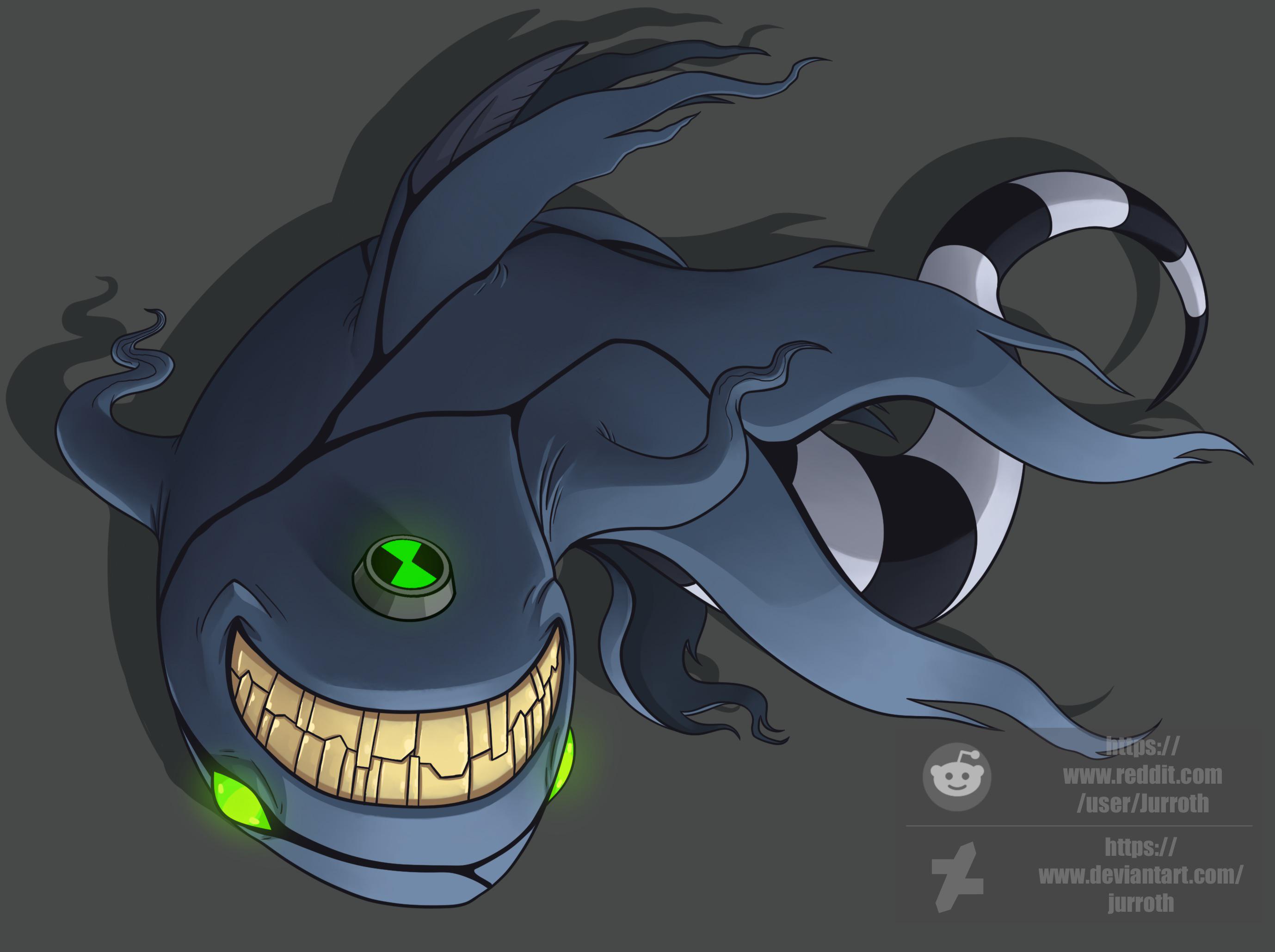 Turns out this is what happens when you let your goldfish drown (Ghostfreak + Walkatrout ...