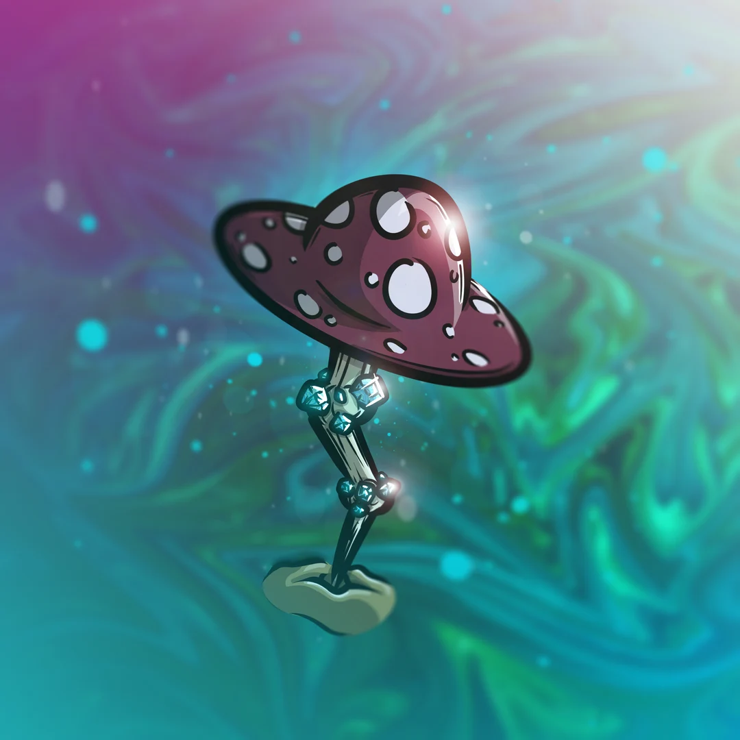Artwork - Gemshroom, art_arlo, Digital Illustration, 2022 | Scrolller