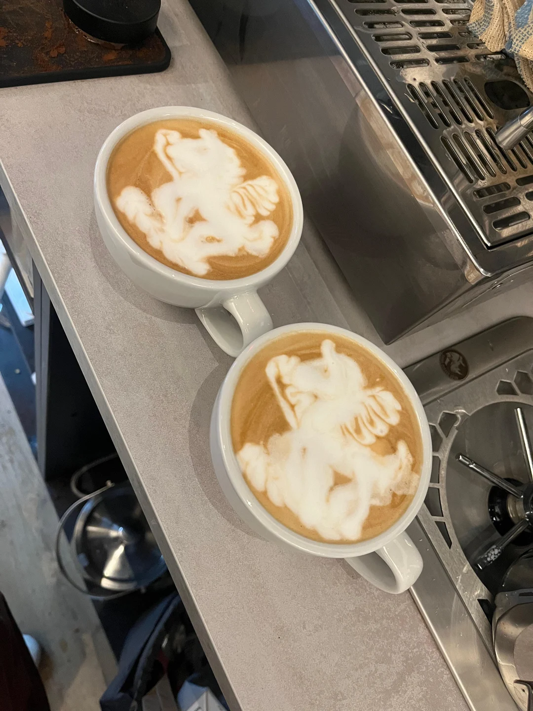 Unicorn latte art tips | Scrolller