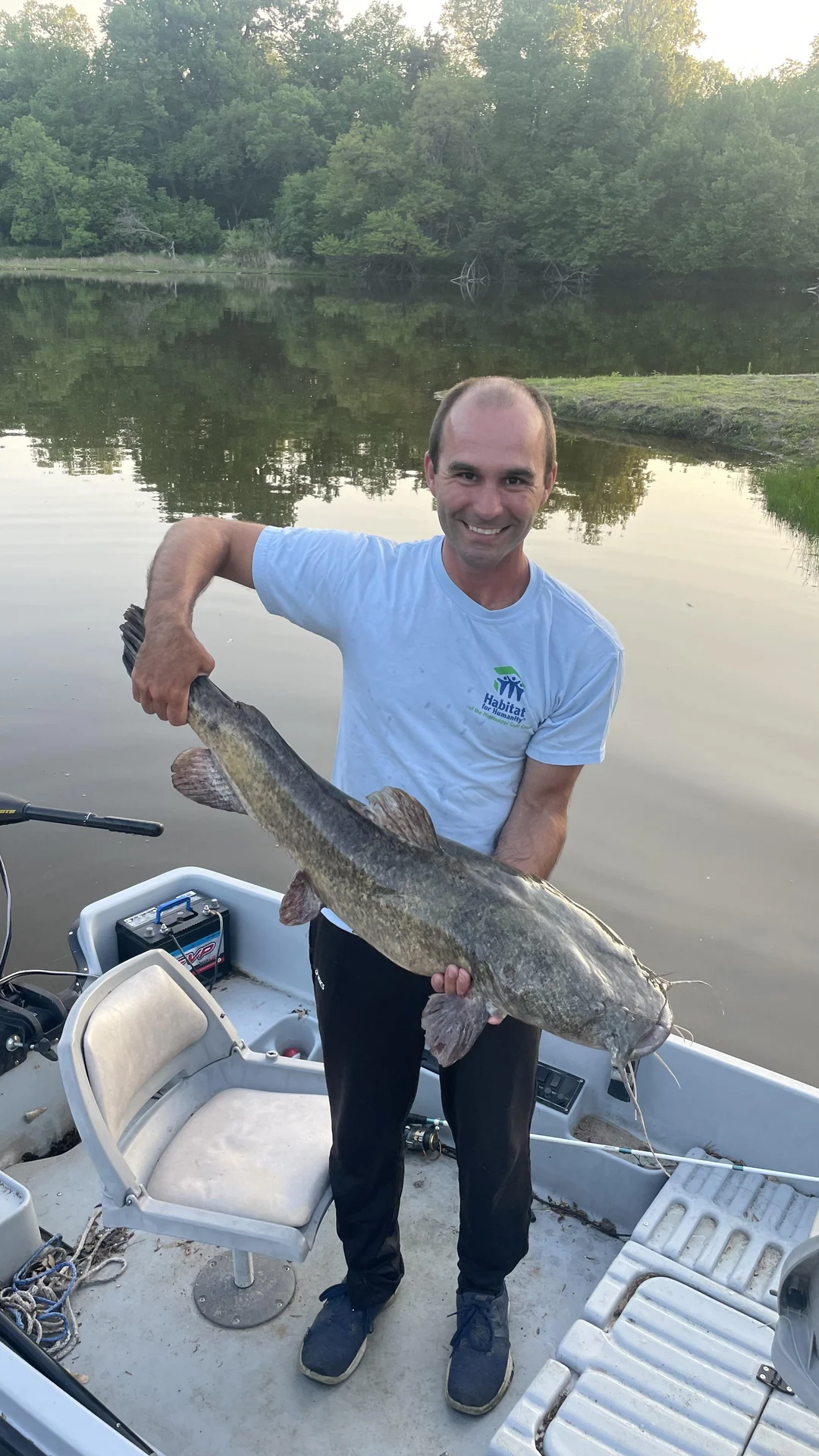 My biggest fish of the year so far! This flathead catfish measured in at 38” | Scrolller
