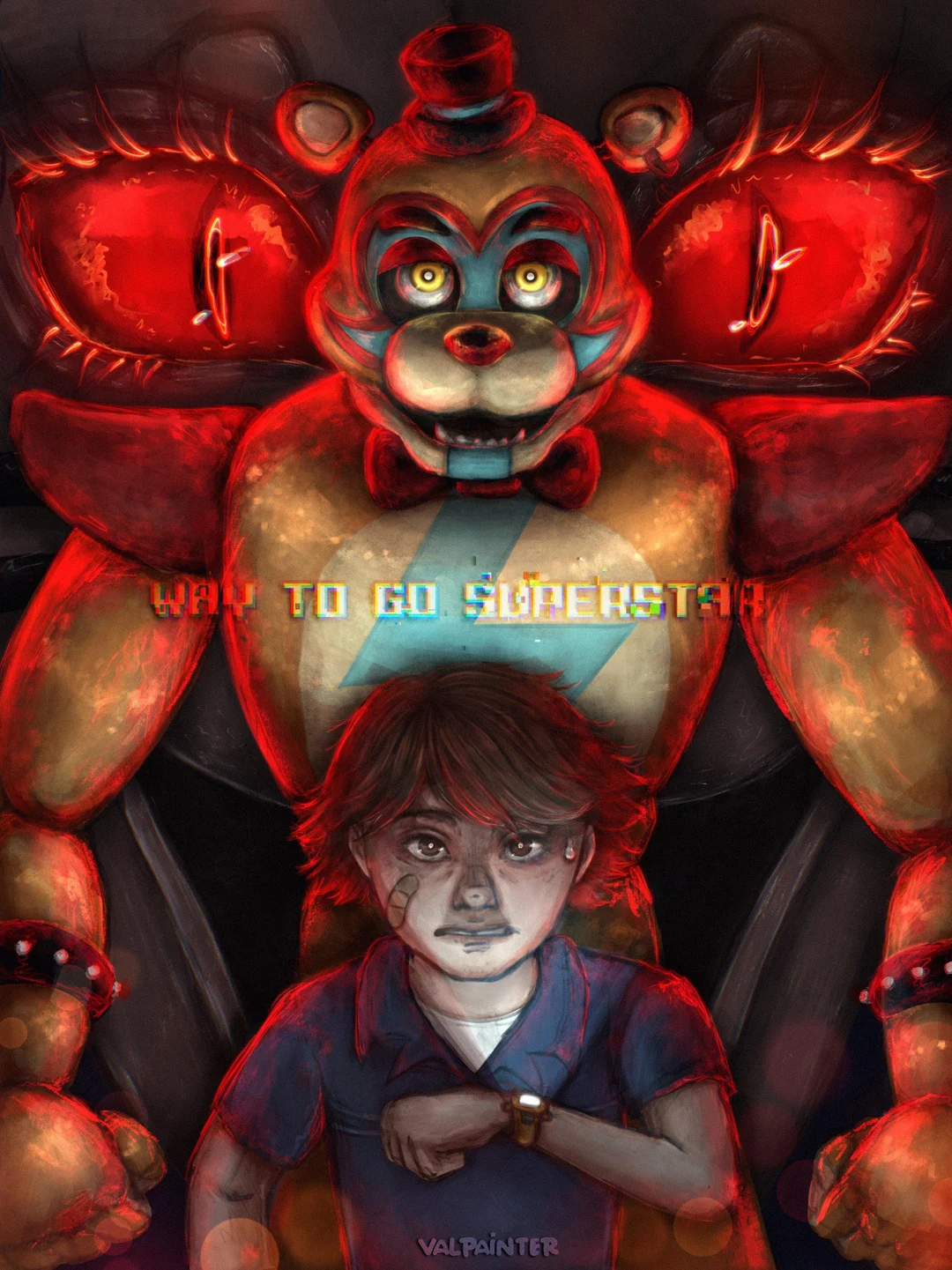 Security Breach, Me, Procreate, 2023 | Scrolller