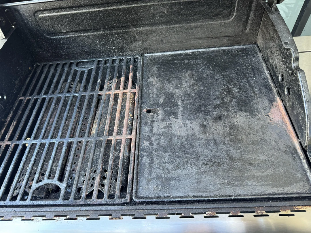 Tried cleaning/seasoning my cast iron grill grate and griddle. What did I do wrong and how can I ...