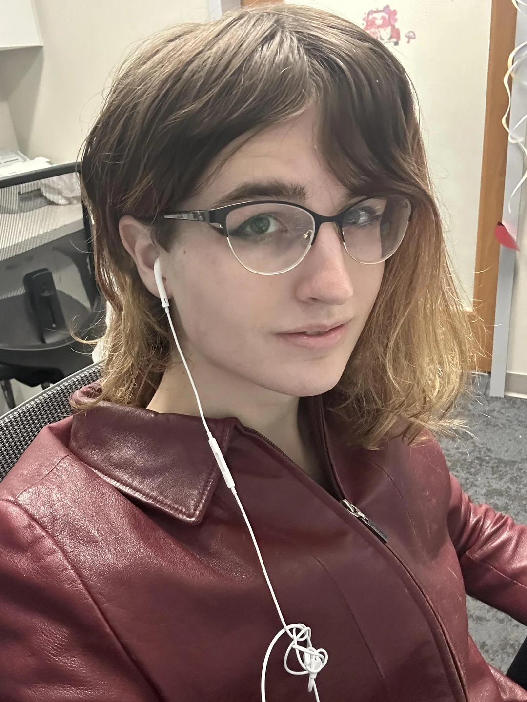 Almost a year on hrt I really should’ve learned how to take better care of my hair by now lol ...