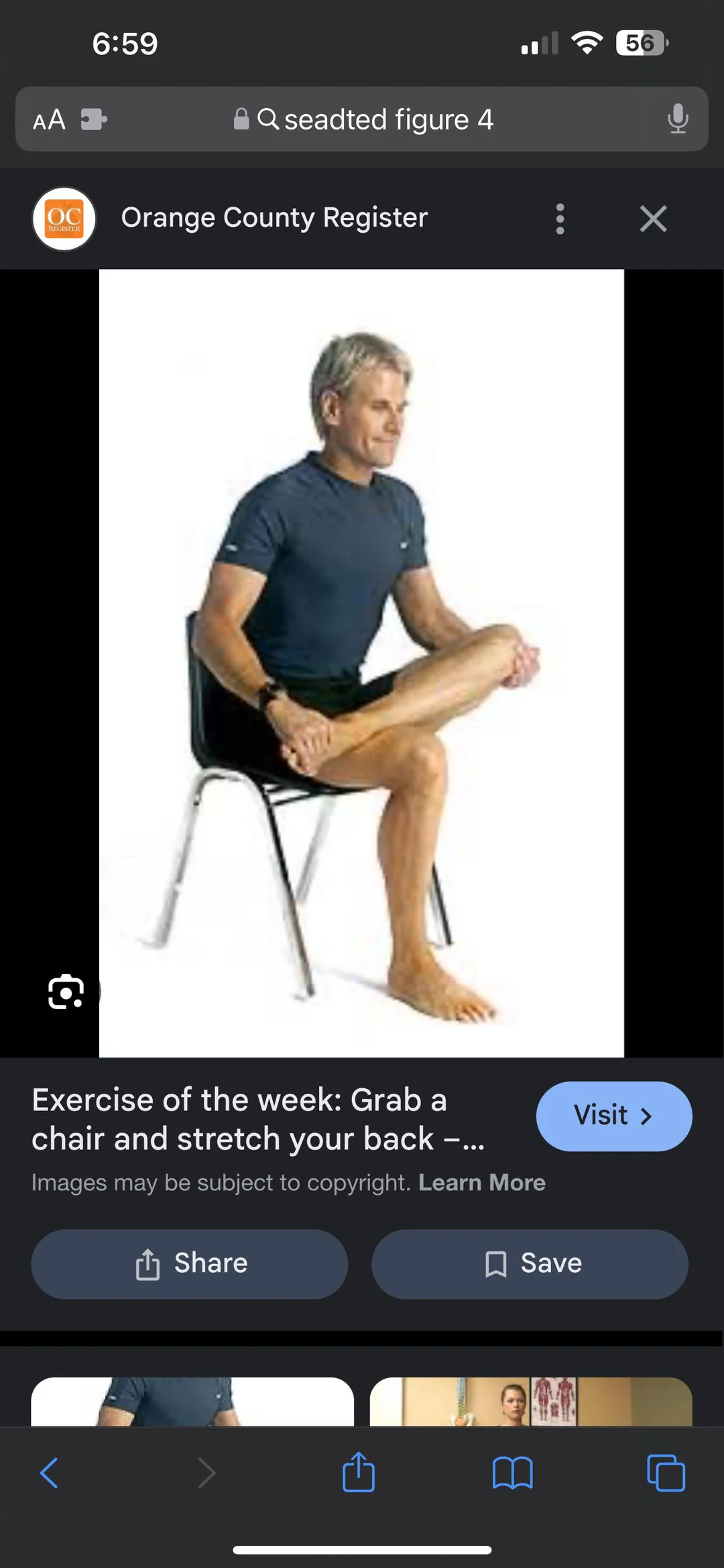 What does it mean when my left knee does not come down as far as my right knee when doing a ...