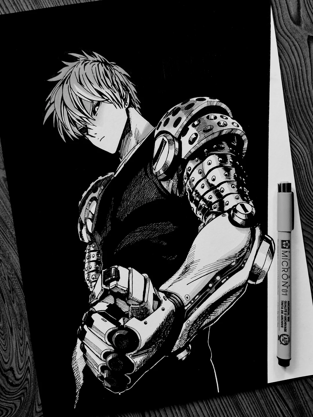 Genos artwork by me. | Scrolller