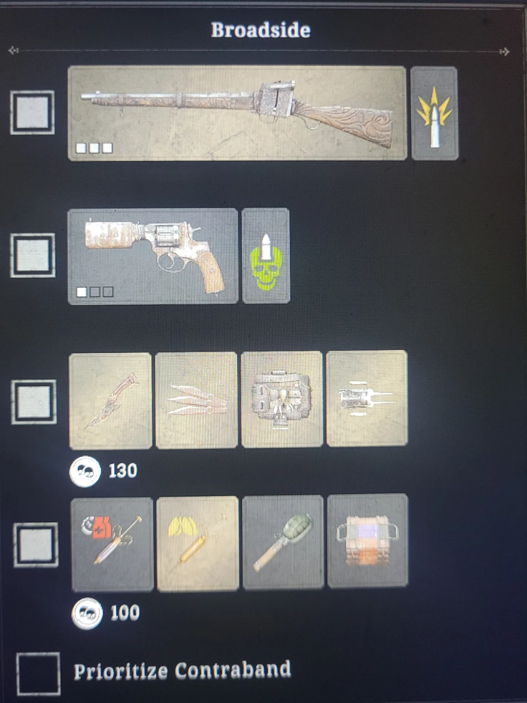 My Broadside Loadout | Scrolller