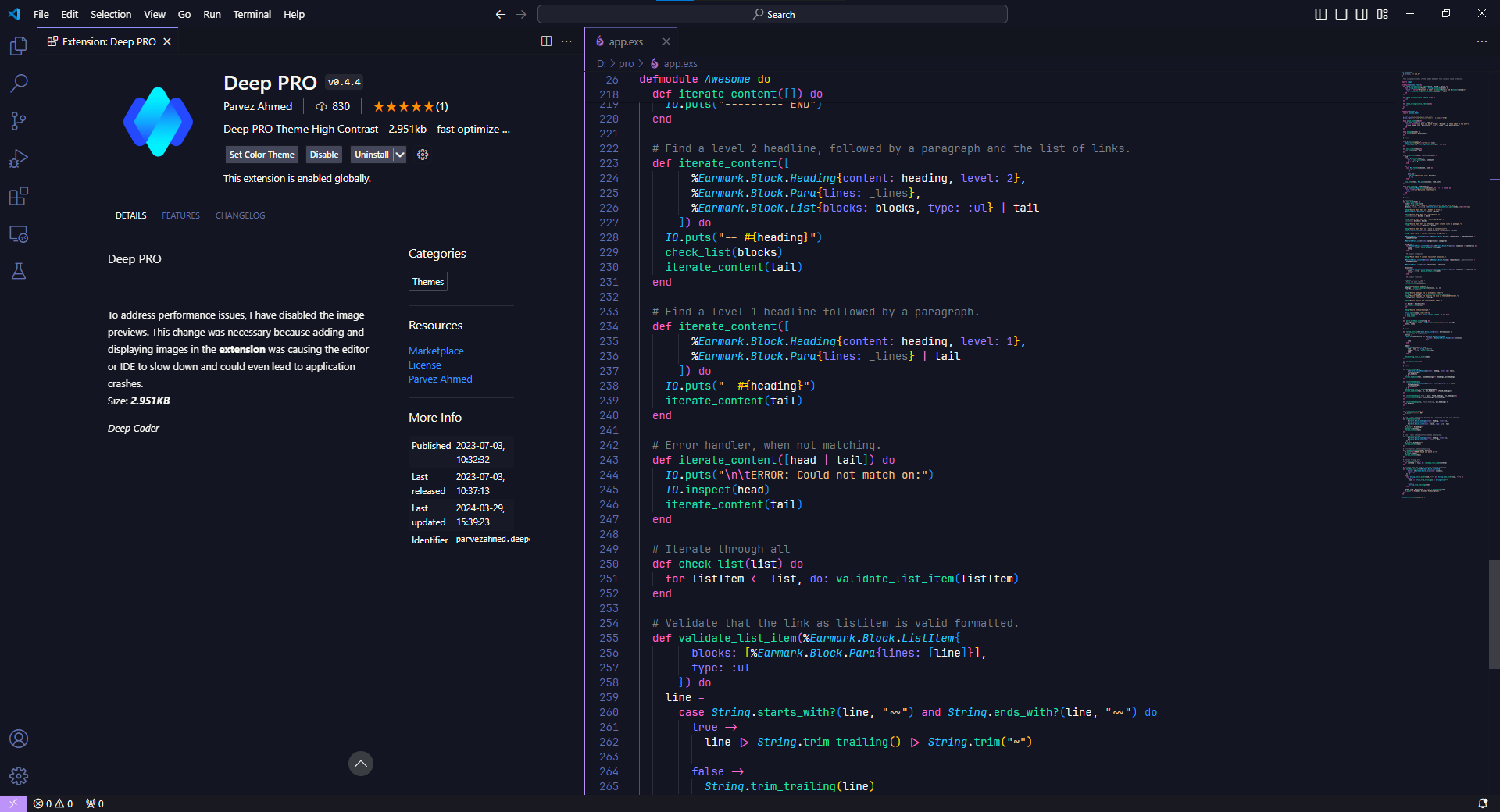 Deep PRO VScode Color Theme: A Review (Worth the Hype or Overhyped ...