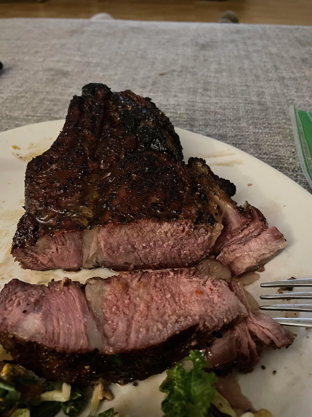 First time doing a reverse sear and first time grilling any steak, all on the Masterbuilt 560 ...