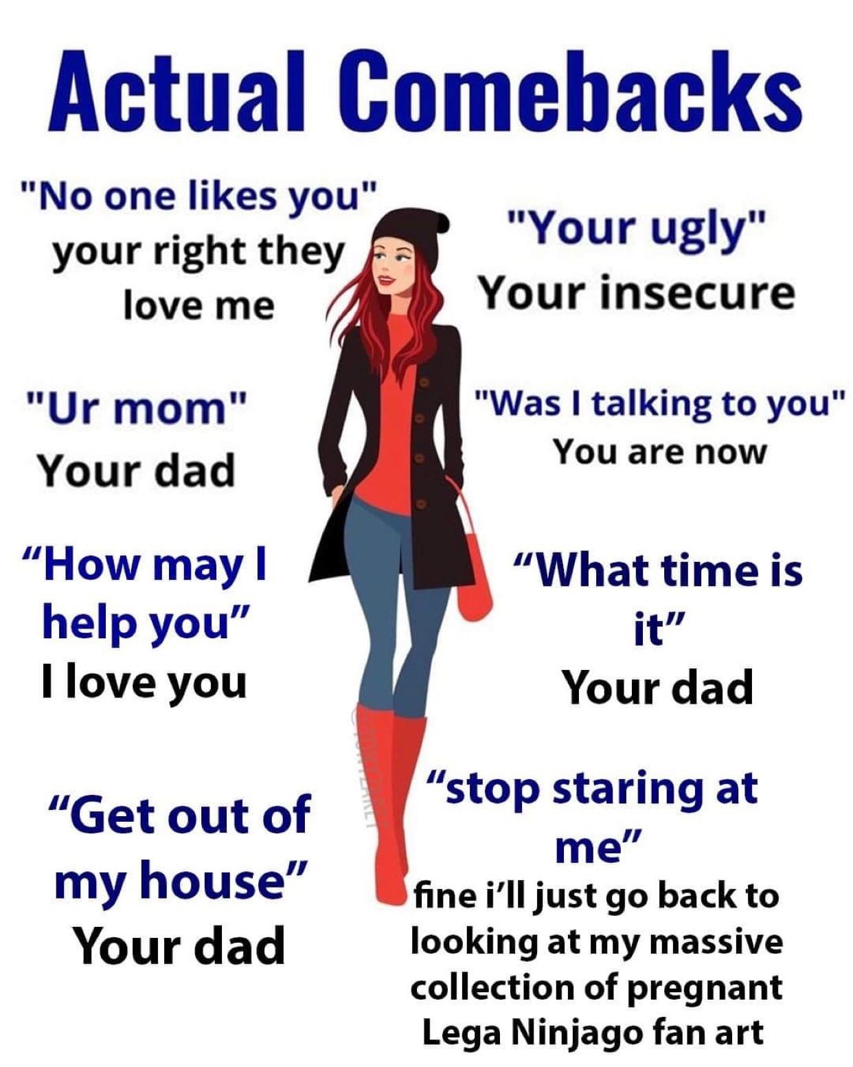 Great Comebacks Guide | Scrolller